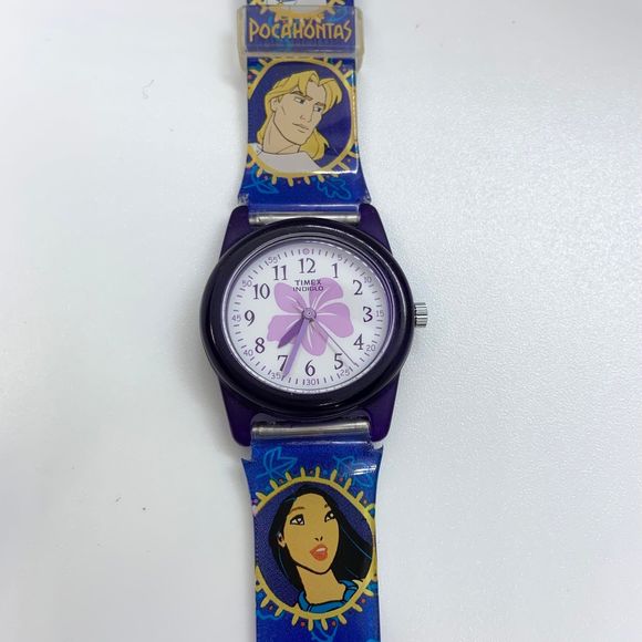 Timex | Accessories | Timex Kids Indiglo Light Up Watch 28mm Disney ...